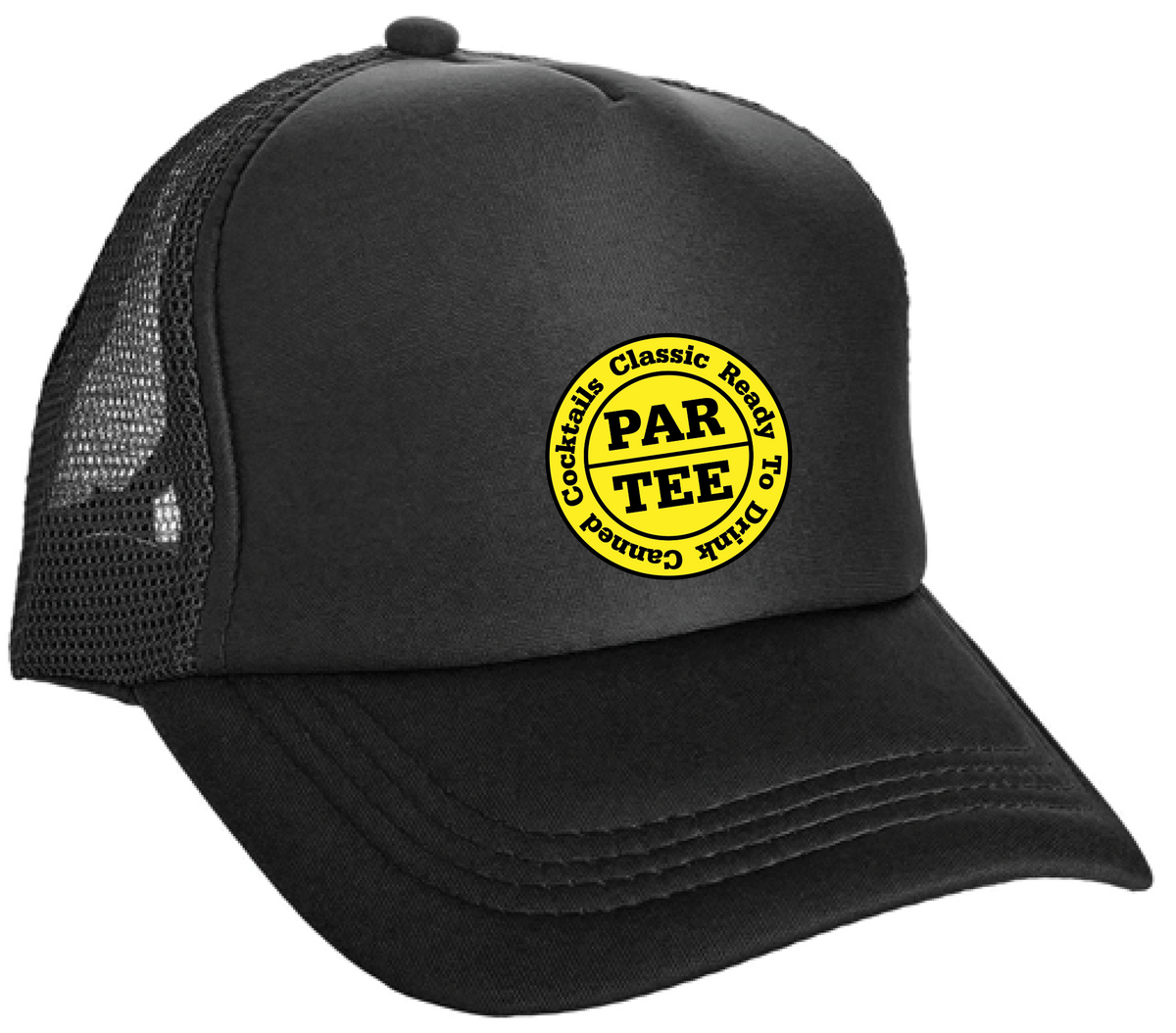 PAR TEE Black Foam Trucker Cap – Drink Par Tee